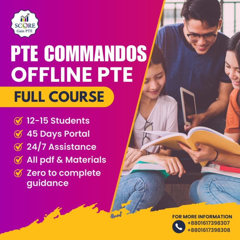 Scoregain PTE – Best PTE & IELTS Coaching in Bangladesh – Be Topper in ...